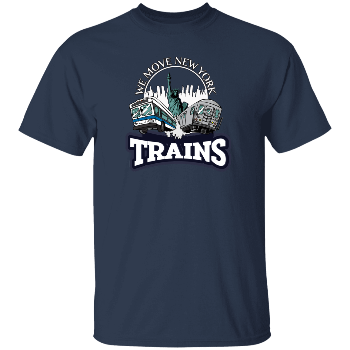 Team Trains T-shirt – We Move New York